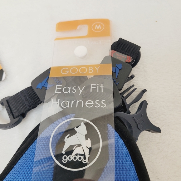 Gooby | Dog | Gooby Escape Free Easy Fit Dog Harness Blue Medium 8 To ...